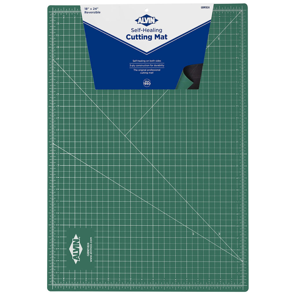 Alvin Green/Black Professional Self-Healing Cutting Mats | The Ink Stone