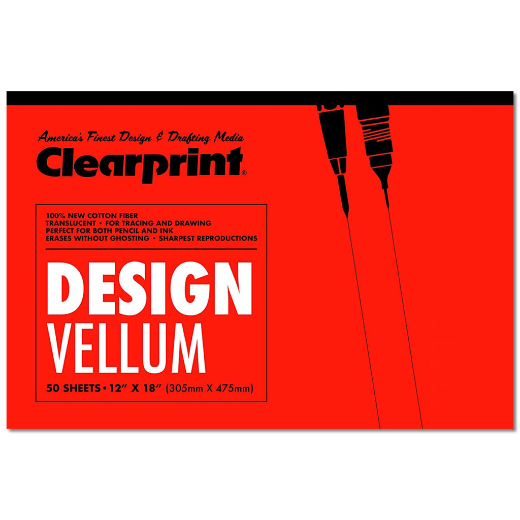 Clearprint 1000HP 16lb Vellum Pads | The Ink Stone
