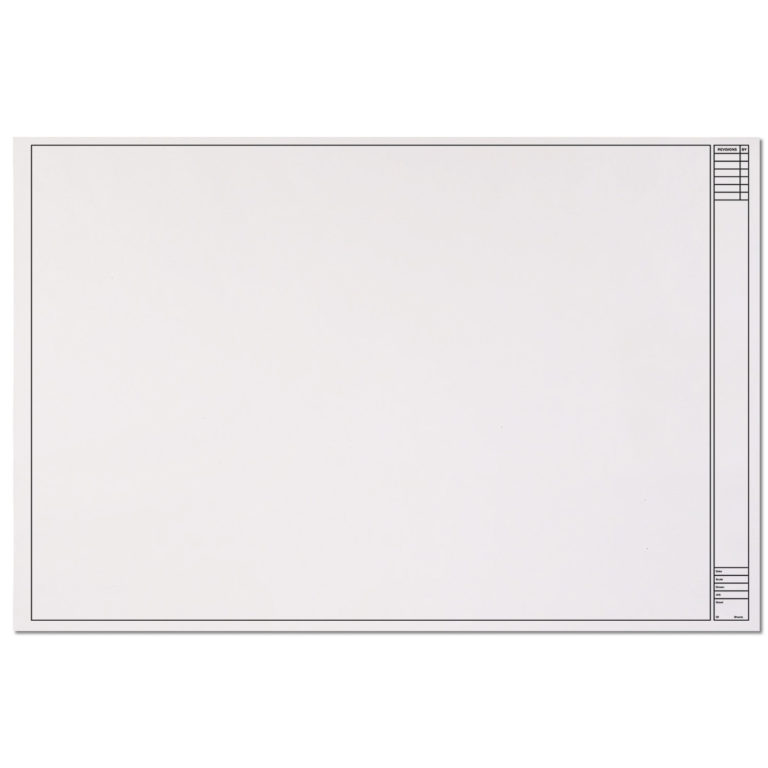 Clearprint 1000HTSA 16lb Vellum Sheets Architectural Title Block ...