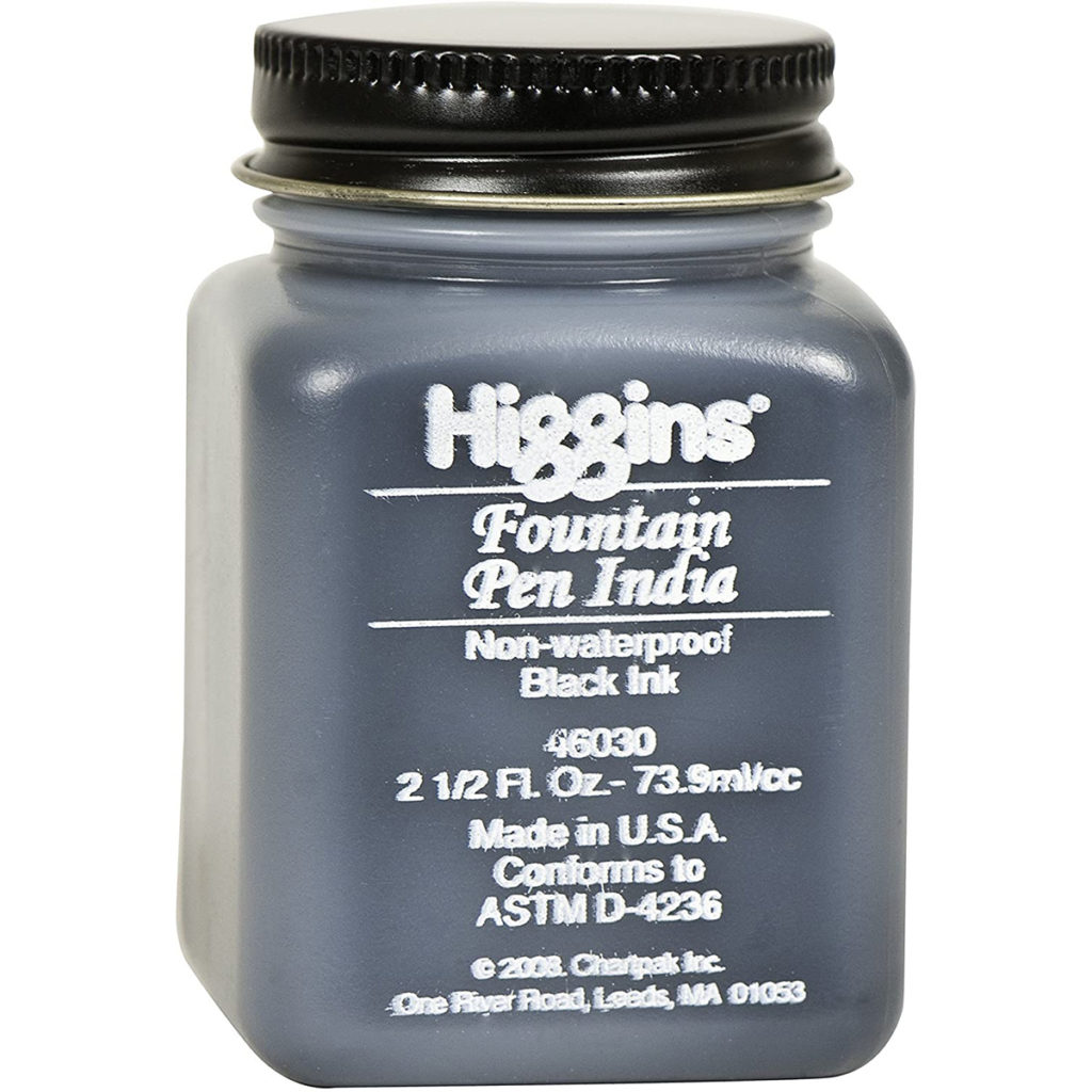 Higgins Fountain Pen India Ink | The Ink Stone
