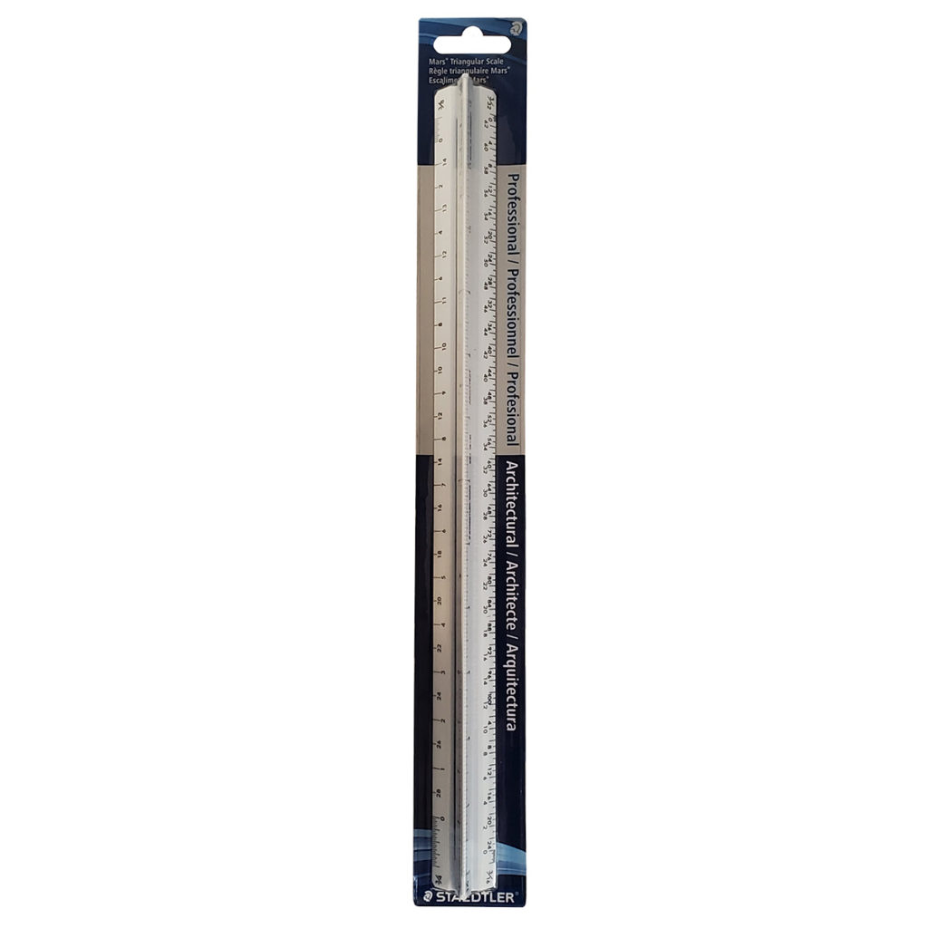Staedtler Triangular Architectural Scale (18-31BK) | The Ink Stone